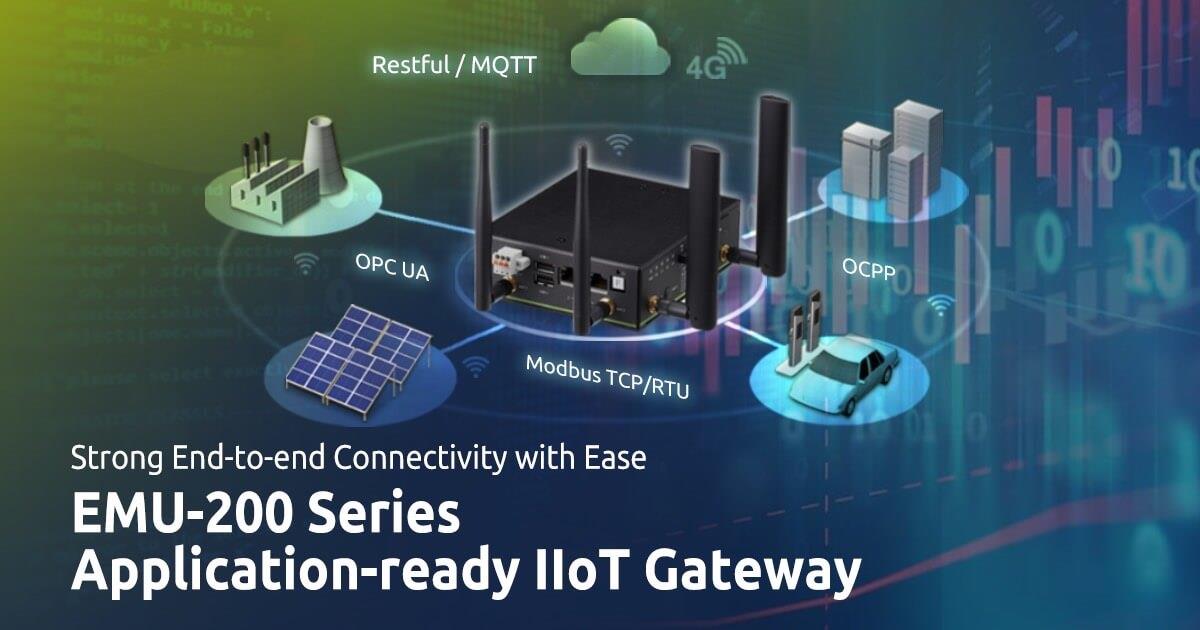 ADLINK Application-ready IIoT Gateway Presents Strong End-to-end Connectivity with Ease